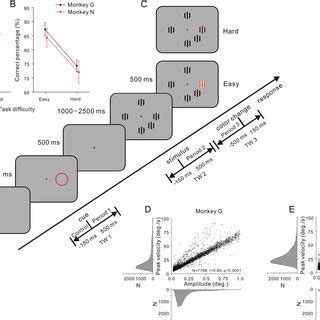 Task Paradigm Behavioral Performance And Main Sequences A B Changes Download Scientific