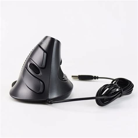 Вертикальная мышь Delux M618 Pc Компьютерная Проводная вертикальная Мышь эргономичная мышь Usb