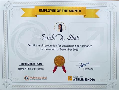 Sakshi Shah On Linkedin Employeeofthemonth Weblineindia 16 Comments
