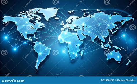 Global Network Convergence A Handshake Of Opportunity Generative Ai Stock Image Image Of