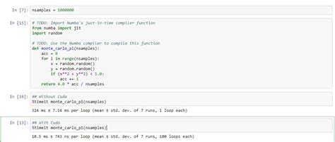 Khisby A On Linkedin Different Run Time With Cuda And Without Cuda In Case Using Numba