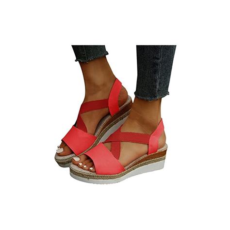 Kobilee Sandali Donna Comodi Platform Casual Sandalo Alta Eleganti Con