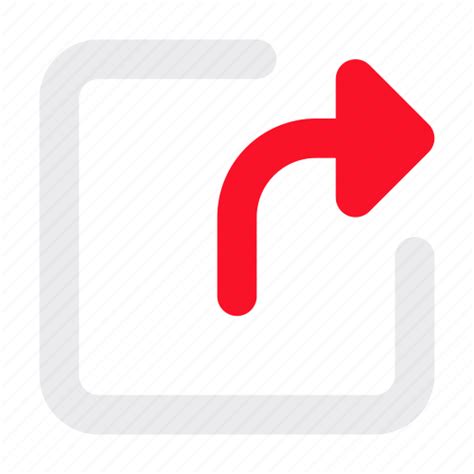Share Arrow Send Redirect Shortcut Icon Download On Iconfinder
