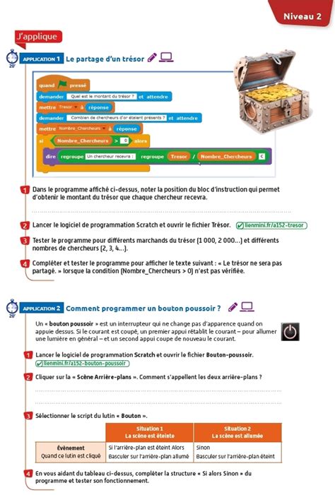 Algorithmique Cycle 3