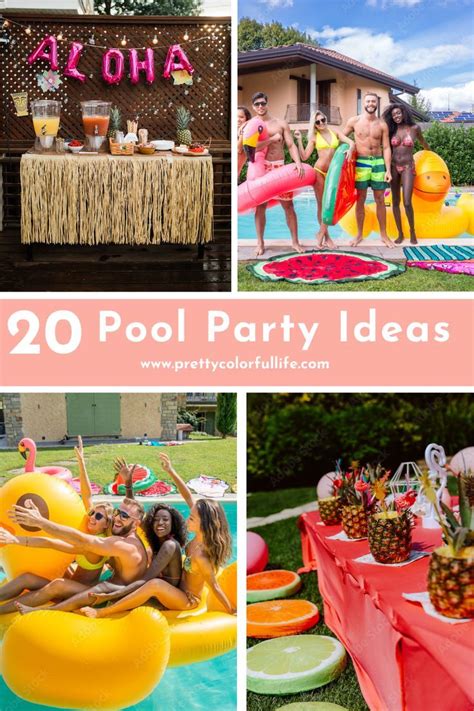 20 Pool Party Ideas For Endless Fun