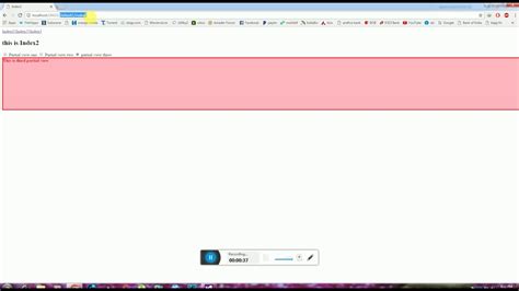 Partial View In Mvc Using Radio Buttons Youtube