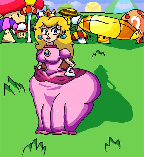 Princess Peach By Dumptruckdrawer On Deviantart