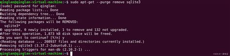 Sqlite3数据库在linux下的安装卸载基本使用linux Sqlite3 Csdn博客