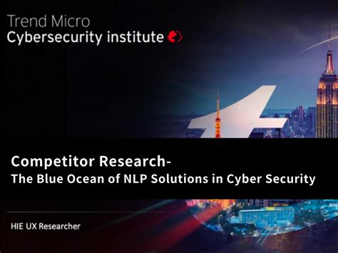 The Blue Ocean Of Nlp Solutions In Cyber Security 莊小萱 Xiao Xuanmonly Zhuangs Portfolio