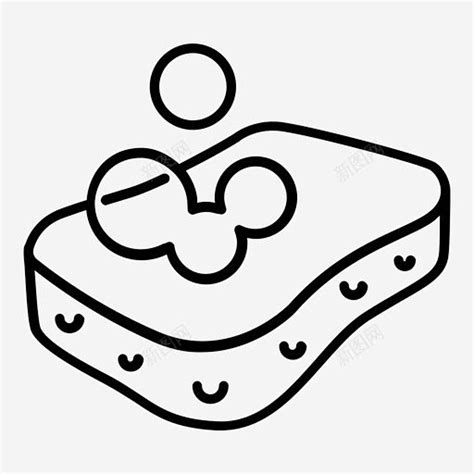 海绵清洁盘子图标 Icon 标识 标志 Ui图标 设计图片 免费下载 页面网页 平面电商 创意素材