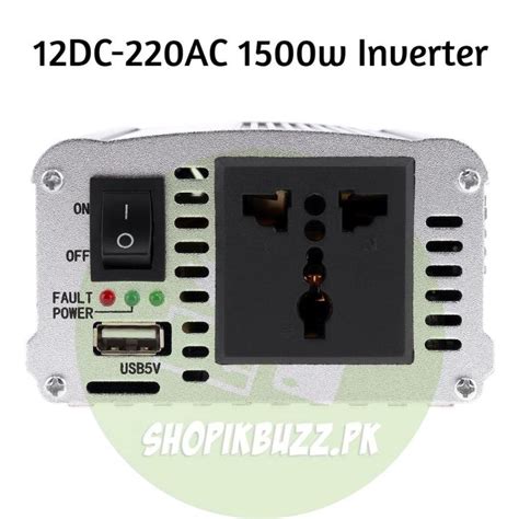 Ups Power Inverter 12vdc To 220vac 1500w Smz Store Darazpk