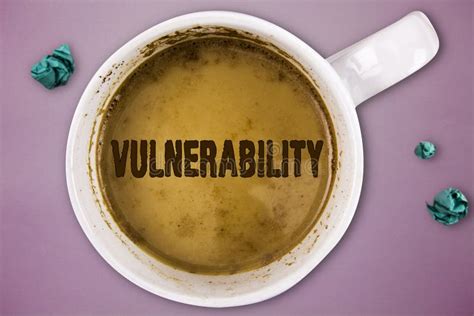 Writing Note Showing Vulnerability Business Photo Showcasing State Of
