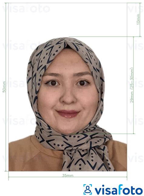 Malaysia Passport Photo 35x50 Mm White Background Size Tool Requirements
