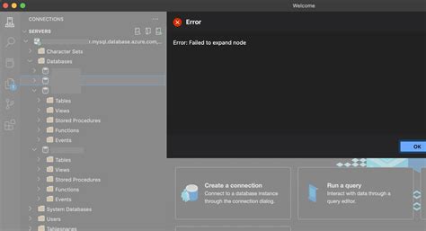 Error Failed To Expand Node When Clicking On A Database To Expand It · Issue 92 · Microsoft