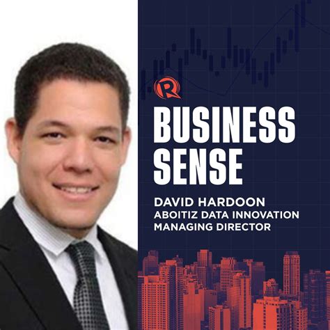 Business Sense David Hardoon Aboitiz Data Innovation Managing Director