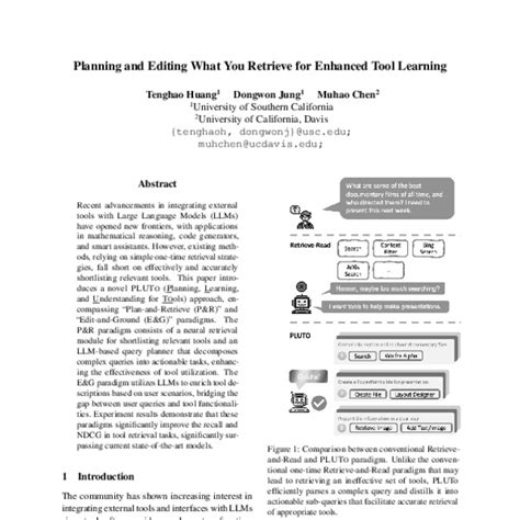 Planning And Editing What You Retrieve For Enhanced Tool Learning Acl
