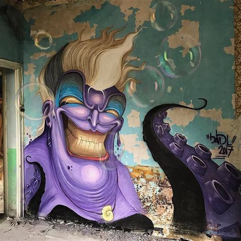 Cascading Dark Art Fantasy Sci Fi Sex Appeal Murals Street Art Graffiti Art Urban Art