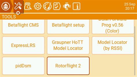 Esc Forward Programming Rotorflight
