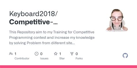 GitHub Keyboard2018 Competitive Programming This Repository Aim To