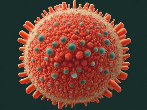 Premium Photo Virus Generative Ai