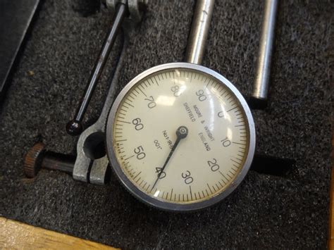 Dial Indicator And Clock Stand Accessory Set 1st Machinery