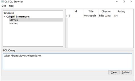 Qt Qsqlite内存数据库增删改查qsqllite 查询 Csdn博客