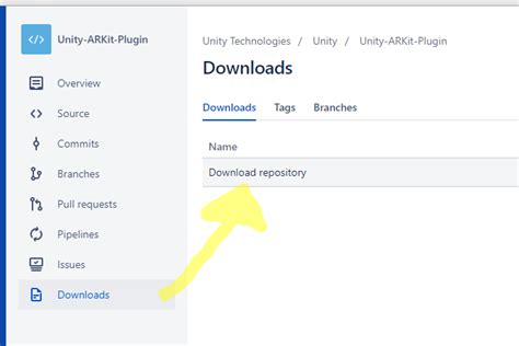 Git Bitbucket Download Source As Zip Stack Overflow