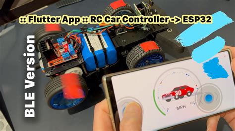 BLE RC CAR Project Part 2 Created A Mobile App To Control It Based On