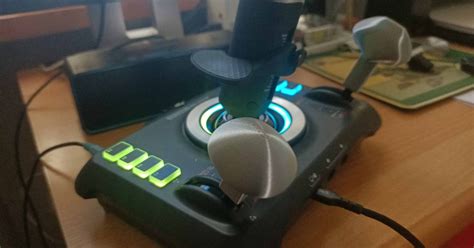 Replacement Knobs For Velocityone Flightstick By Afruzu Download Free Stl Model