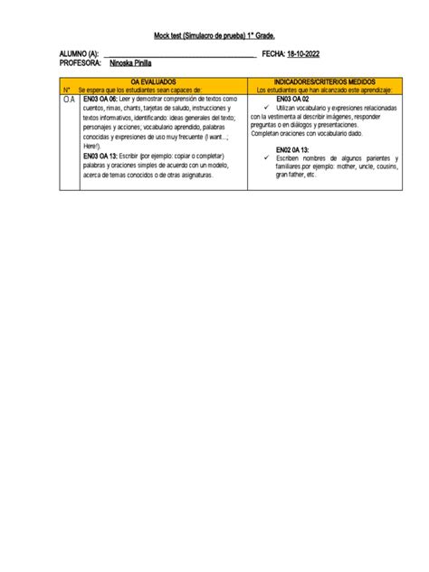 mock test 1°grade oct 19th pdf lingüística