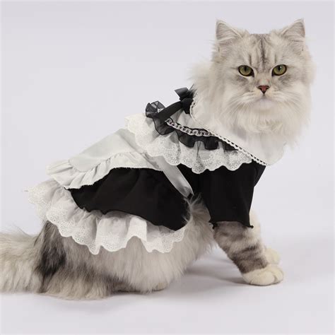 猫咪女仆装春夏季cos制服变身装猫衣服宠物裙子小狗衣服跨境用品 阿里巴巴