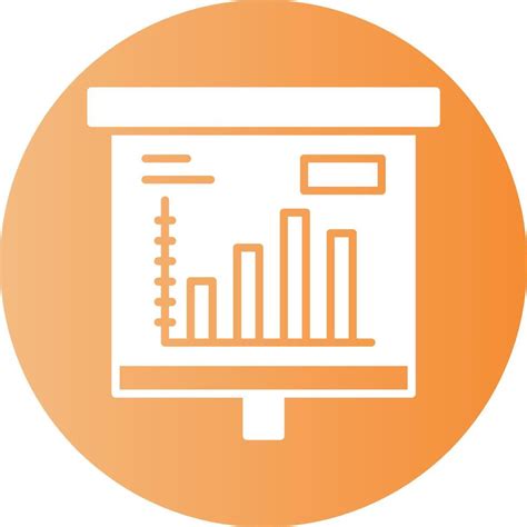 Column Chart Gradient Circle Icon 67134274 Vector Art At Vecteezy