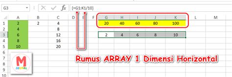 rumus array excel panduan mendalam untuk pemula m jurnal