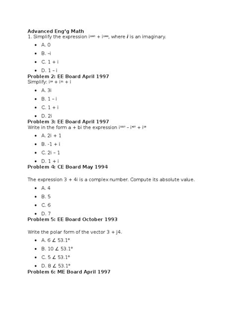 Advanced Math Pdf Matrix Mathematics Determinant