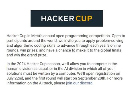 Meta Announces Meta Hackercup 2024 Icodeguru Posted On The Topic