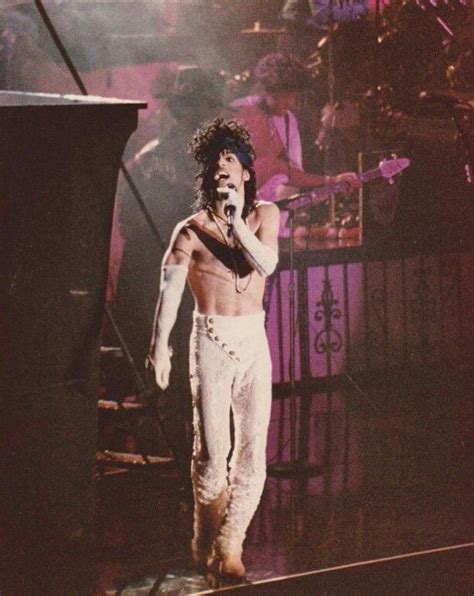 Purple Rain Tour 1984 The Artist Prince Prince And Mayte Prince