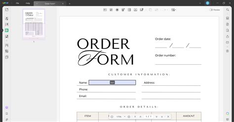 how to add a fillable text box in pdf updf