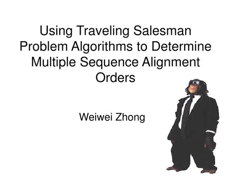 Ppt Using Traveling Salesman Problem Algorithms To Determine Multiple Sequence Alignment