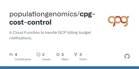 Github Populationgenomics Cpg Cost Control A Cloud Function To Handle Gcp Billing Budget