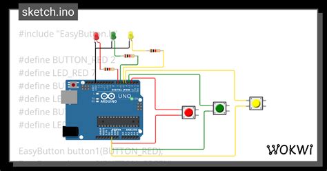 Easybutton Wokwi Esp32 Stm32 Arduino Simulator