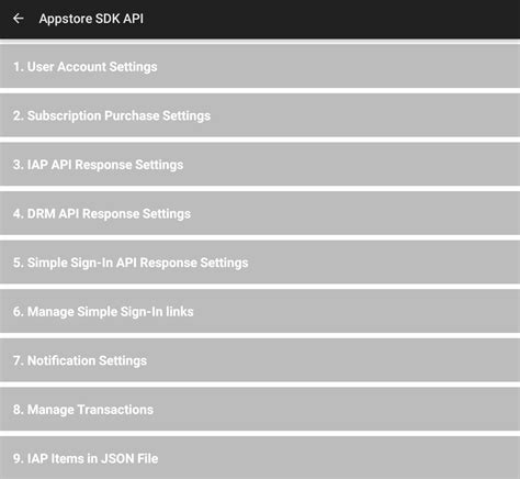 App Tester User Guide In App Purchasing