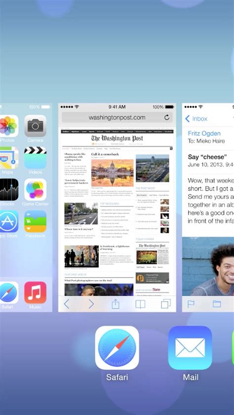 IOS 7 Beta Screenshots