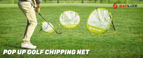 Saplize Golf Chipping Net Exclusive X Shaped Stable Pop Up
