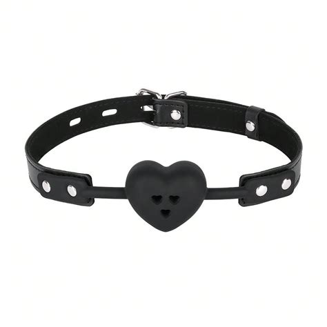 Heart Ball Gag Sex Novelty Gag Ball For Women And Men Adult Toys