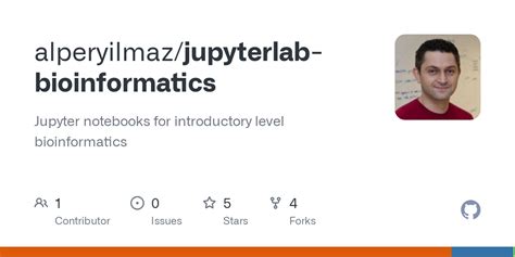 Github Alperyilmazjupyterlab Bioinformatics Jupyter Notebooks For