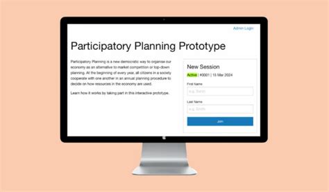 Announcing A New Project The Participatory Planning Interactive