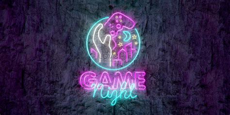 차가운 네온 공간 배경 사진 및 창의적인 일러스트 무료 다운로드 Lovepik