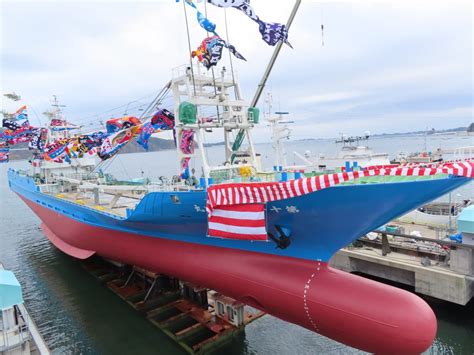 進水式を執り行いました 株式会社みらい造船100年船をつくってきた技術そしてさらに100年先へ