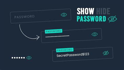 Show And Hide Password Using Htmlcss And Javascript Show And Hide Password Using Javascript
