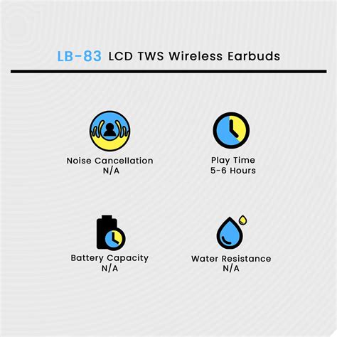Lb Lcd Tws Wireless Earbuds Price In Pakistan Priceoye